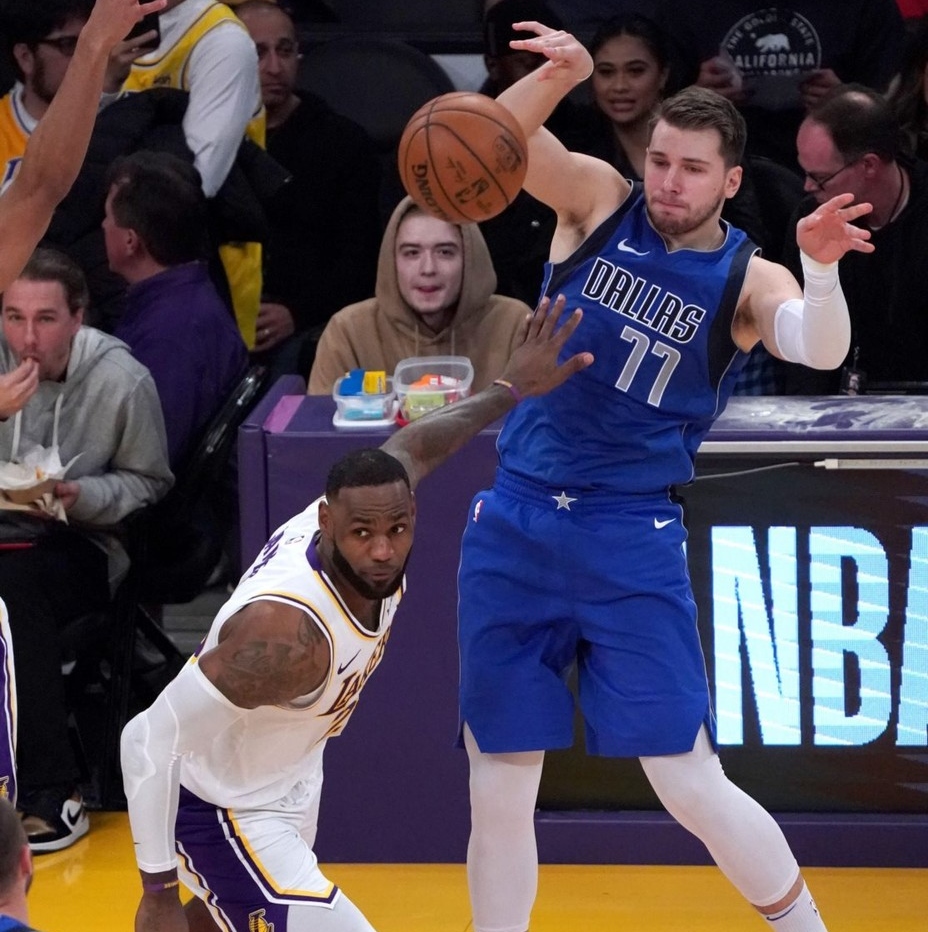 LeBron James v svojo ekipo za All-Star izbral Luko Dončića | Moški ...